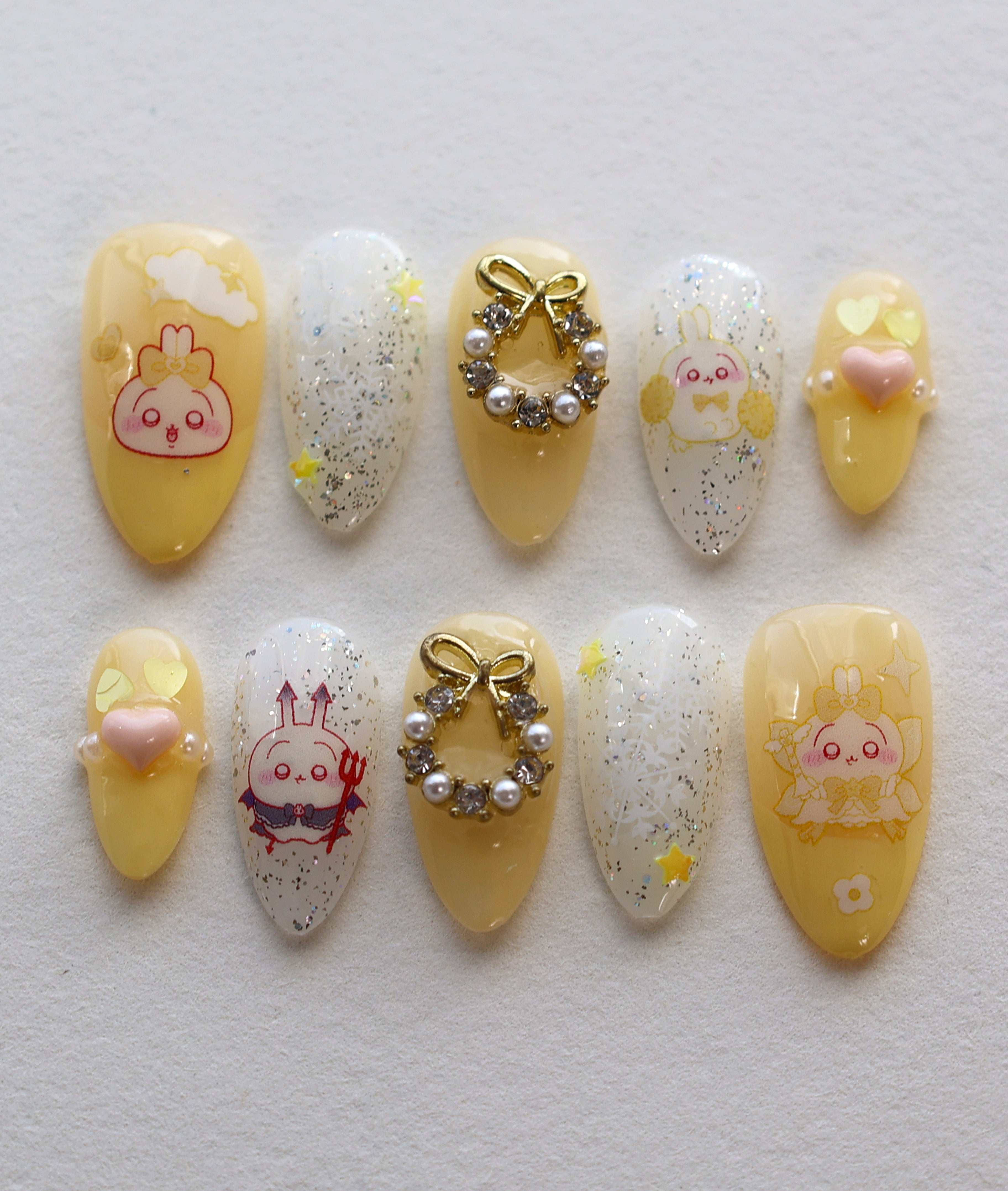 Playful Chiikawa – KittenGabbyNails